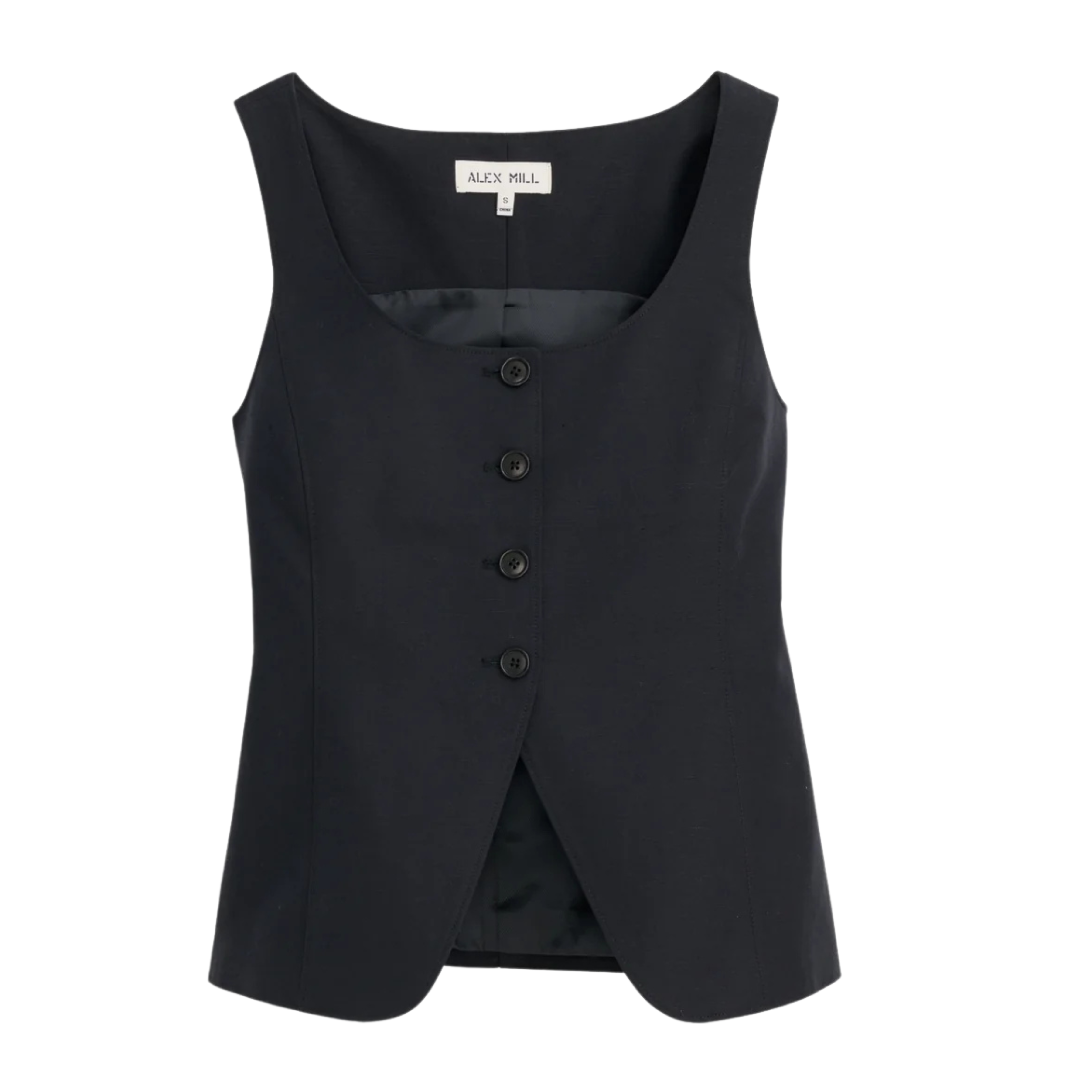 Gabby Vest - Black – Daughters