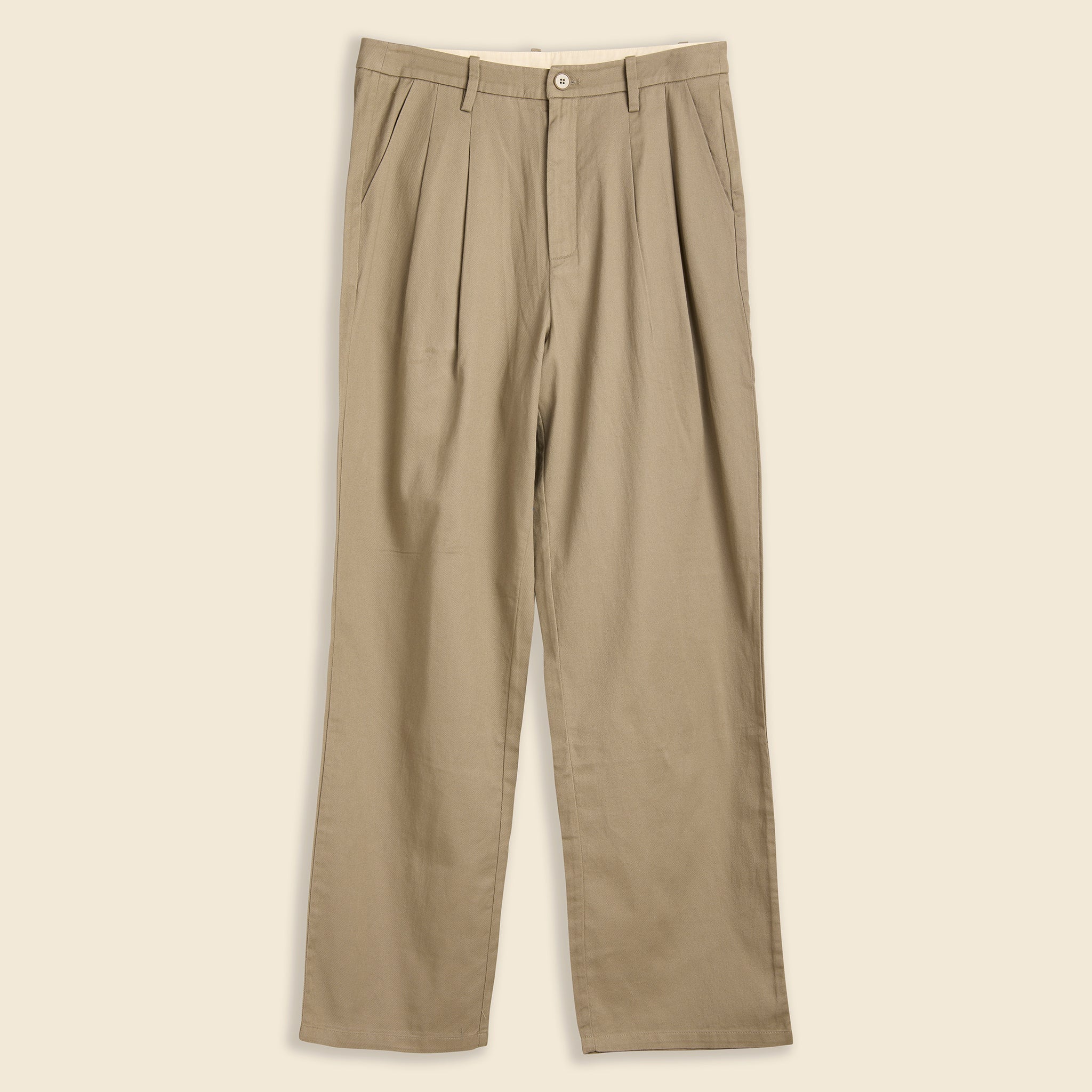 Prima Cotton Dart Pants - Khaki – Daughters