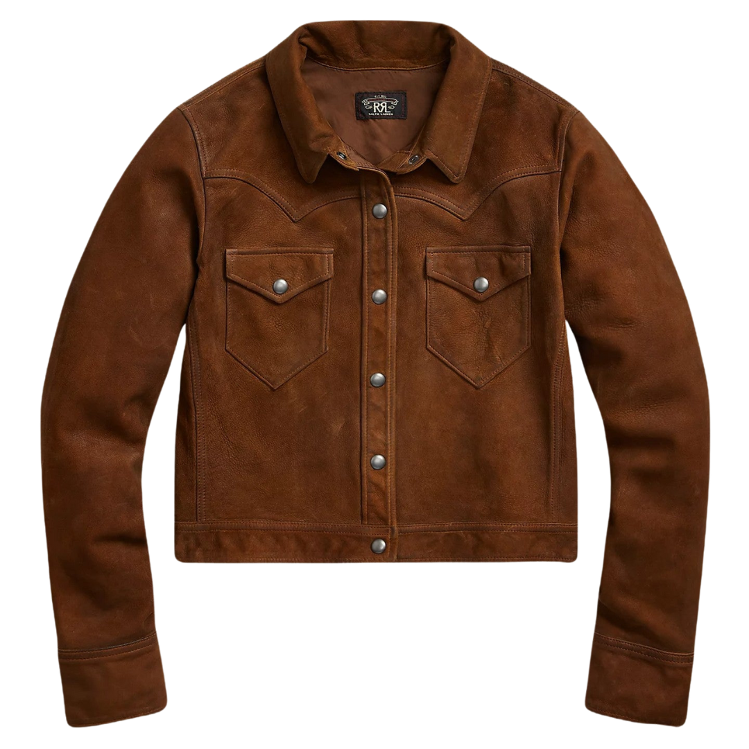 Stiles Western Jacket - Brown Suede – Daughters